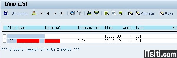 How to Get List of Users Logged in SAP Instance
